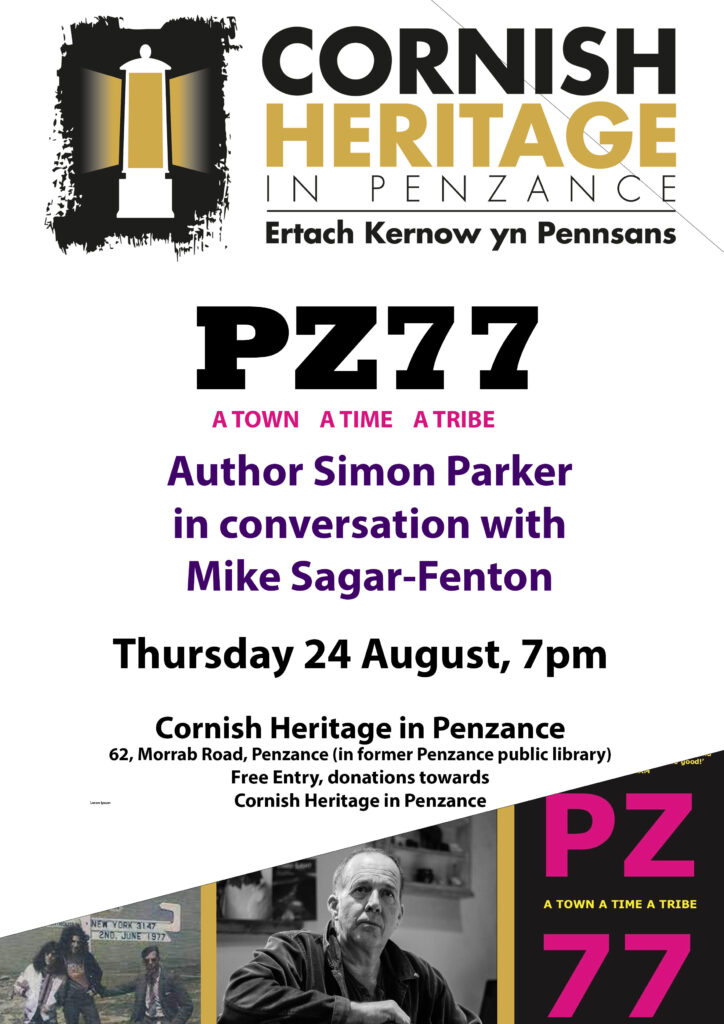 Cornish Heritage in Penzance - Programme of Activities